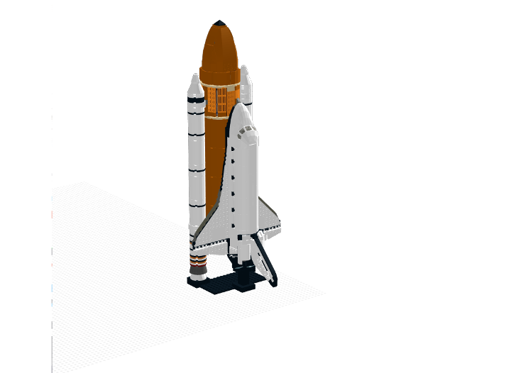 Space Shuttle from BrickLink Studio [BrickLink]