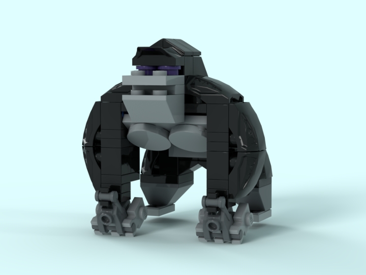 Lego Universe Ape from BrickLink Studio [BrickLink]