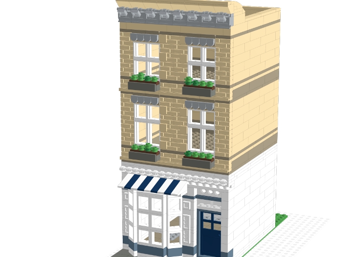 Generic modular building from BrickLink Studio [BrickLink]