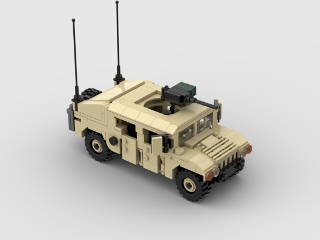 Military truck from BrickLink Studio [BrickLink]
