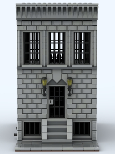 Old Jailhouse from BrickLink Studio [BrickLink]