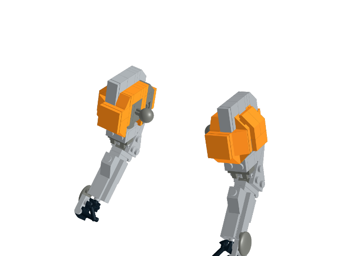 T-64/A Hussar: Left and Right Arm Components from BrickLink Studio ...