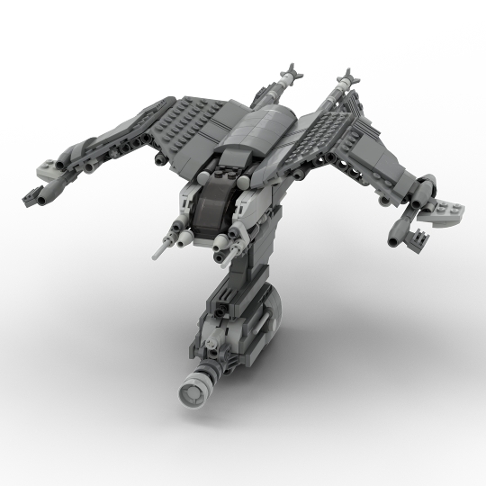 StarCraft Terran Wraith Classic from BrickLink Studio [BrickLink]