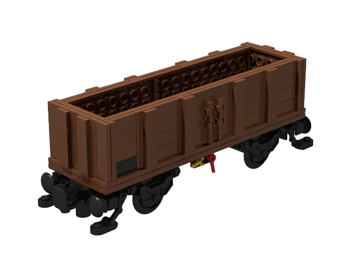 E wagon - 2 axle - instructions from BrickLink Studio [BrickLink]