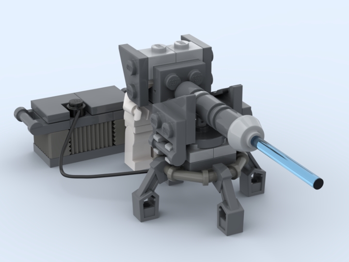 EWHB-12 Heavy Repeating Blaster from BrickLink Studio [BrickLink]