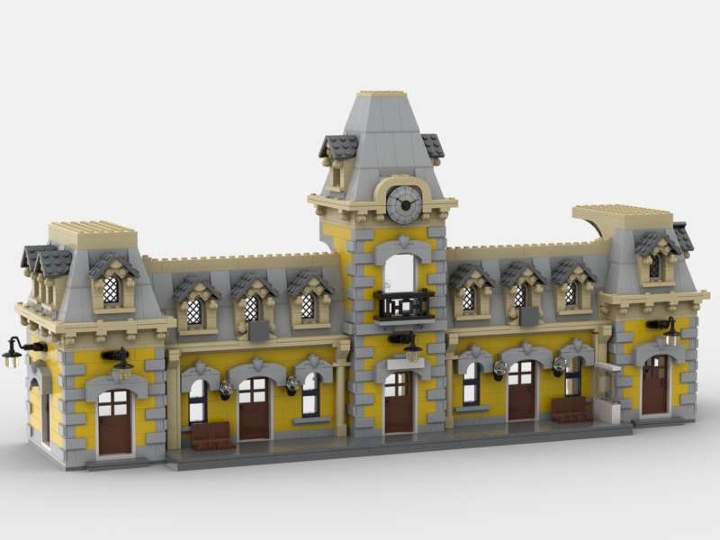 Train Station Yellow from BrickLink Studio [BrickLink]