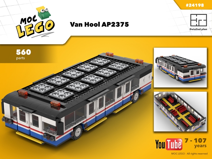 Biggest bus in the world from BrickLink Studio [BrickLink]