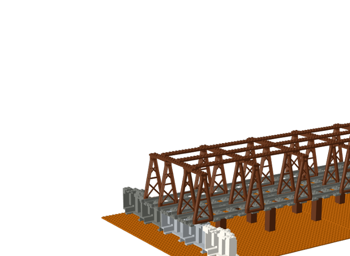 Old Train Bridge from BrickLink Studio [BrickLink]