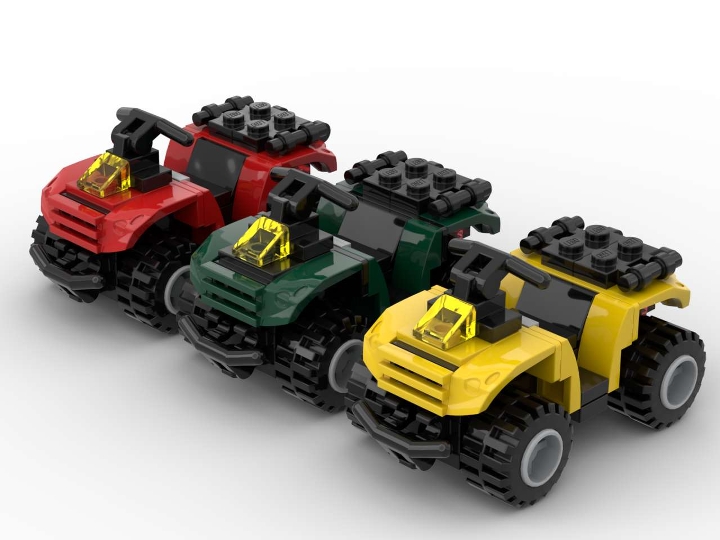 ATV from BrickLink Studio [BrickLink]