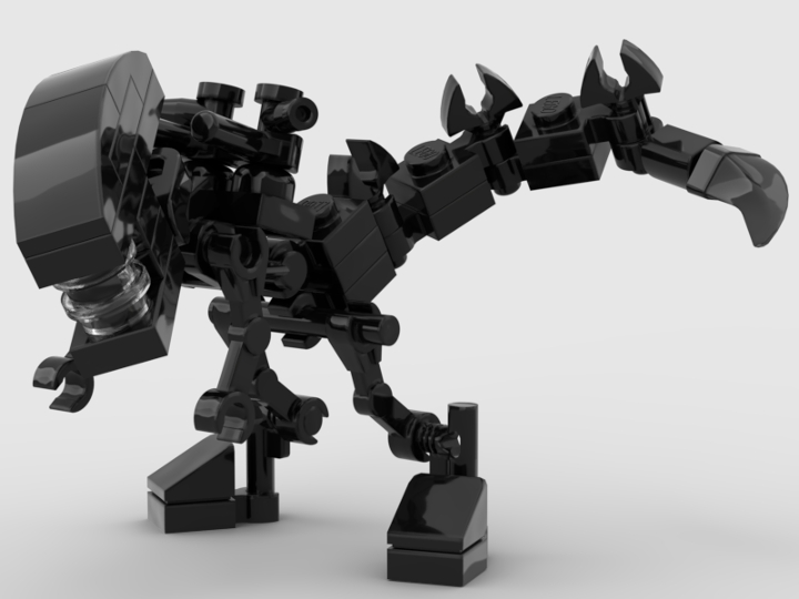 Xenomorph from BrickLink Studio [BrickLink]