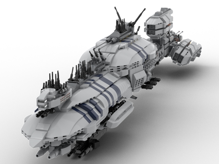 Recusant-class light destroyer from BrickLink Studio [BrickLink]