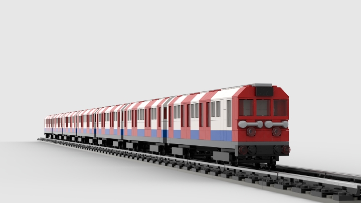 1972 Stock - London Underground Bakerloo Line from BrickLink Studio ...