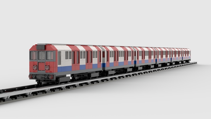 1973 Stock - London Underground Piccadilly Line from BrickLink Studio ...