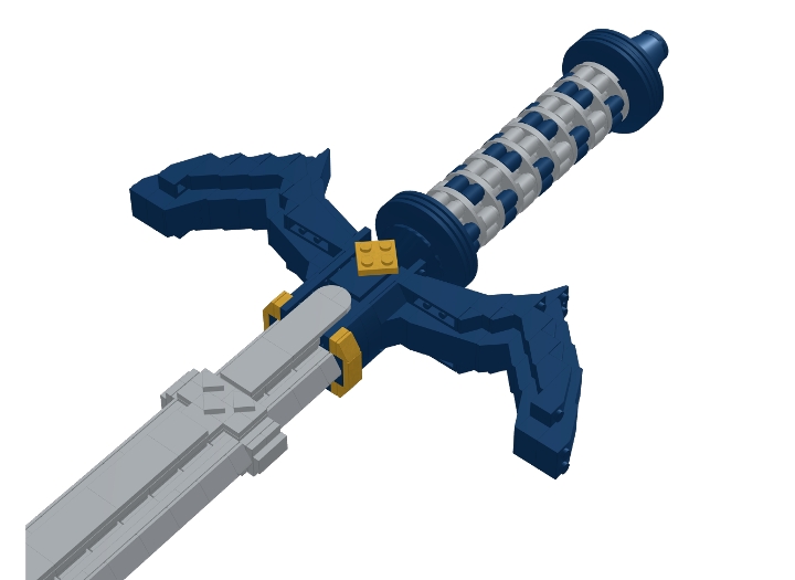 Link's Master Sword from BrickLink Studio [BrickLink]