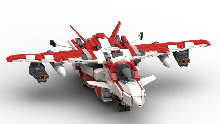 Project Transformers - F18 Hornet from BrickLink Studio [BrickLink]