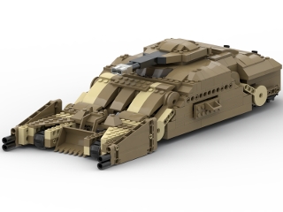 TF2 Frontline Tank Cart from BrickLink Studio [BrickLink]