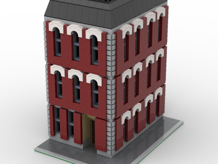 Modular Hotel from BrickLink Studio [BrickLink]