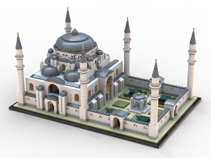 Mosque from BrickLink Studio [BrickLink]