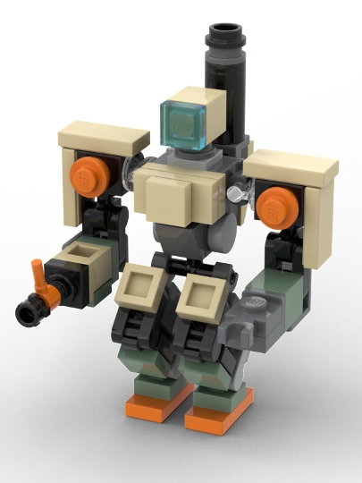 Lego Mini Bastion from BrickLink Studio [BrickLink]
