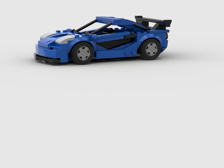 McLaren F1 (Speed Champions Style) from BrickLink Studio [BrickLink]