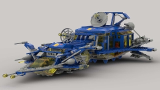 Black Seas Barracuda designed by Bangoo from BrickLink Studio [BrickLink]