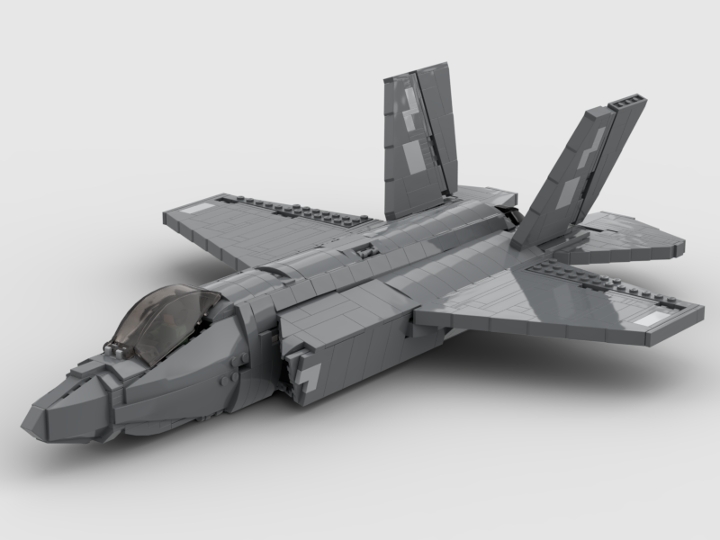 F-35 B Lightning II from BrickLink Studio [BrickLink]