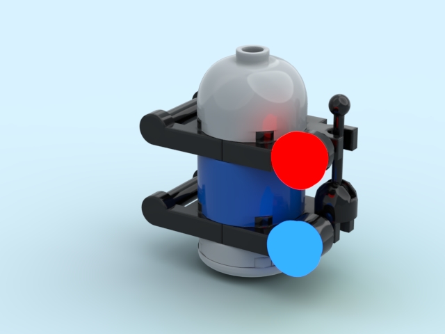 Minikit Canister with Build Instructions from BrickLink Studio [BrickLink]