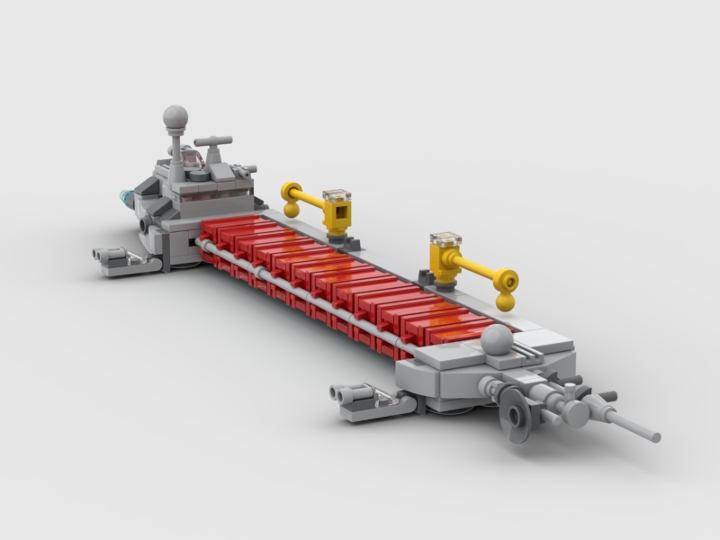 Microfleet - Container Ship from BrickLink Studio [BrickLink]