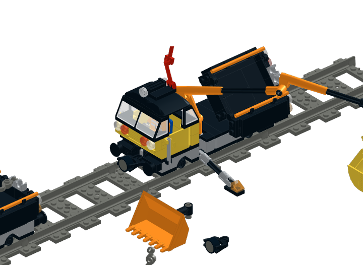Train from BrickLink Studio [BrickLink]