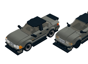 lego colt m1911, made by jims lego guns on youtube. from BrickLink ...