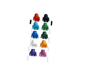 Garfield from BrickLink Studio [BrickLink]