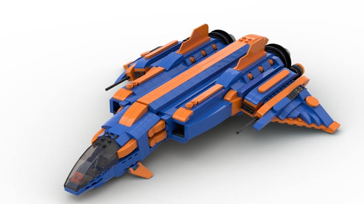 Starship from BrickLink Studio [BrickLink]