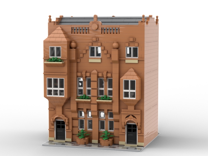 Small business building from BrickLink Studio [BrickLink]