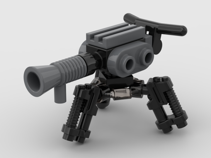 Machine gun from BrickLink Studio [BrickLink]