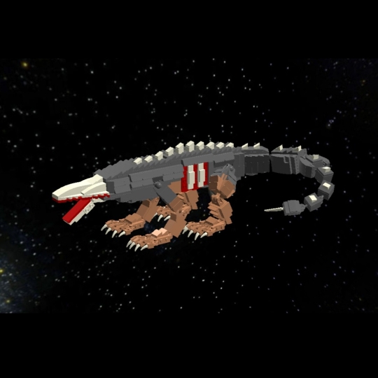 scp 682 from BrickLink Studio [BrickLink]