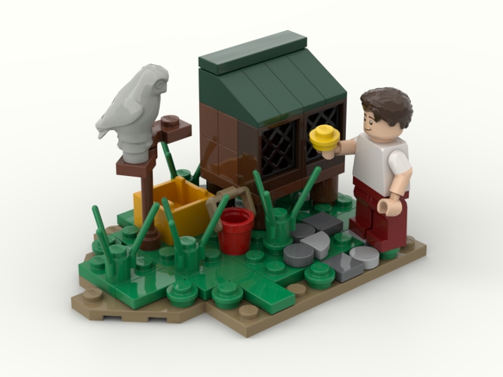 Bird cage from BrickLink Studio [BrickLink]
