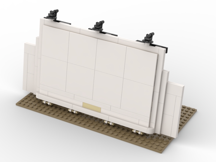 Lyon Estates Billboard from "Brick to the Future" from BrickLink Studio ...