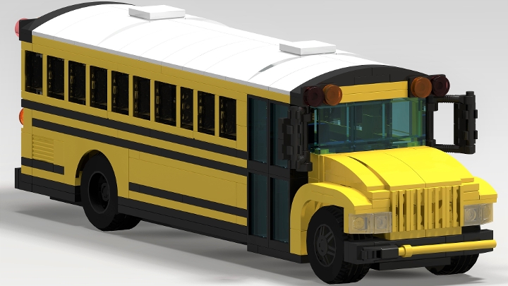 School Bus from BrickLink Studio [BrickLink]
