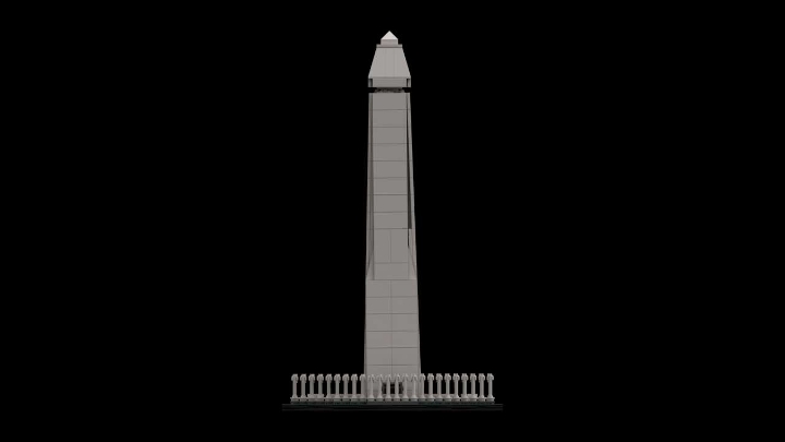 The Washington Monument | LEGO Architecture from BrickLink Studio ...
