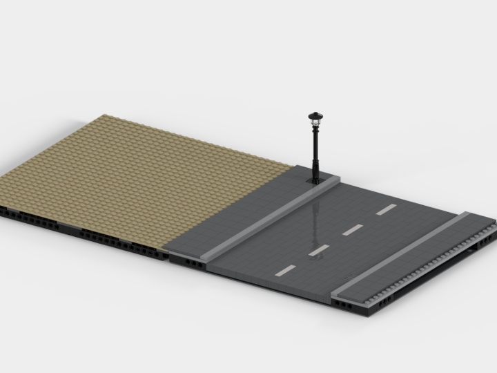 Modular - Street with basement for Modular Houses from BrickLink Studio ...
