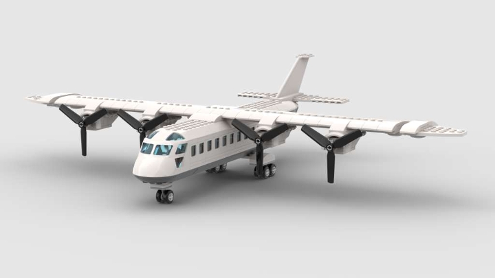 (Swooshable) Propeller Humanitarian Relief Plane from BrickLink Studio ...