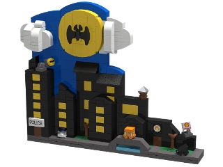 Hogwarts Quad Building from BrickLink Studio [BrickLink]