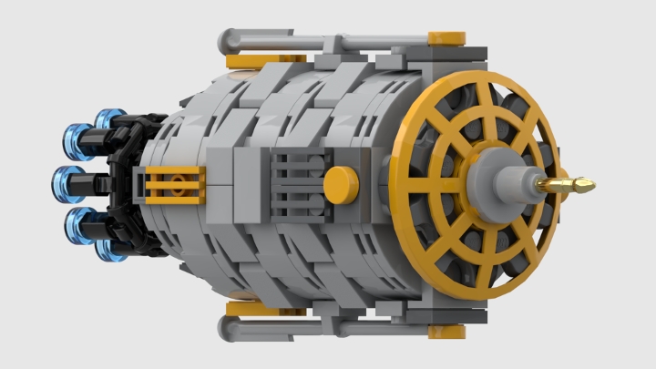 MOC Miniscale LDSS Behemoth Nauvoo (The Expanse TV Series) from ...