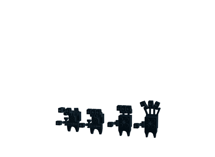 Bionicle MOC Hands, Finger Articulation from BrickLink Studio [BrickLink]