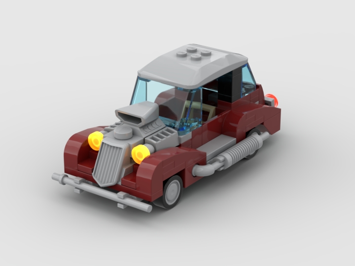 Custom 40's Car from BrickLink Studio [BrickLink]
