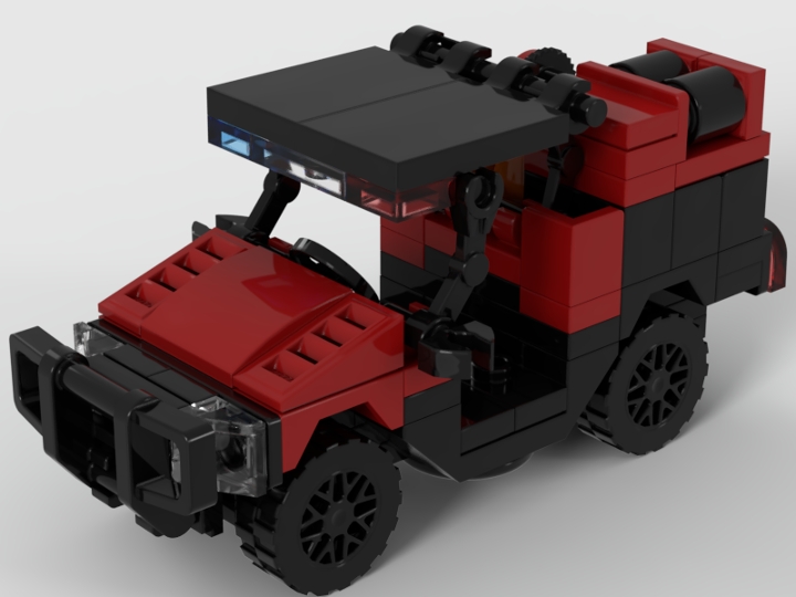 Fire UTV from BrickLink Studio [BrickLink]