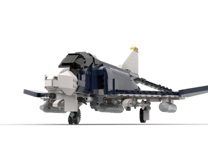 McDonnell Douglas F-4B Phantom II from BrickLink Studio [BrickLink]