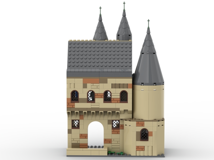 Hogwarts Quad Building from BrickLink Studio [BrickLink]