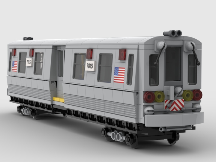 Subway Train from BrickLink Studio [BrickLink]