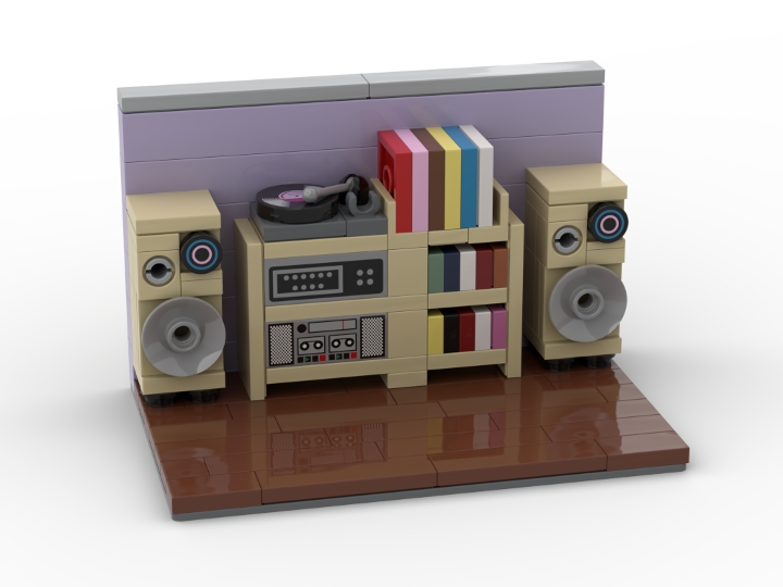 Hi-Fi from BrickLink Studio [BrickLink]